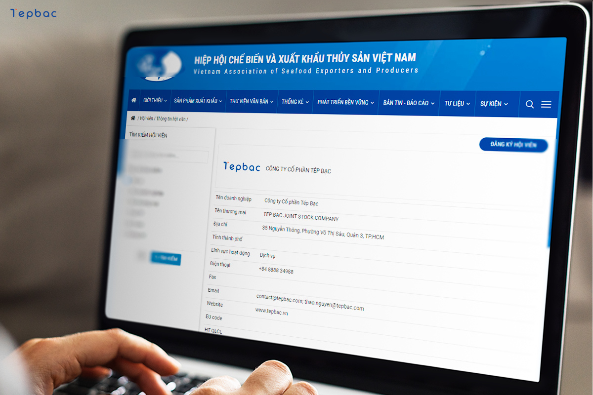 Tép Bạc chính thức trở thành hội viên của VASEP